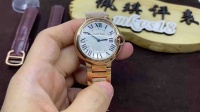 V6厂卡地亚蓝气球钢带如何截短表带 拆卸表带教程