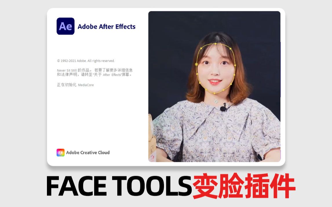 【AE拓展】Face Tools 变脸插件