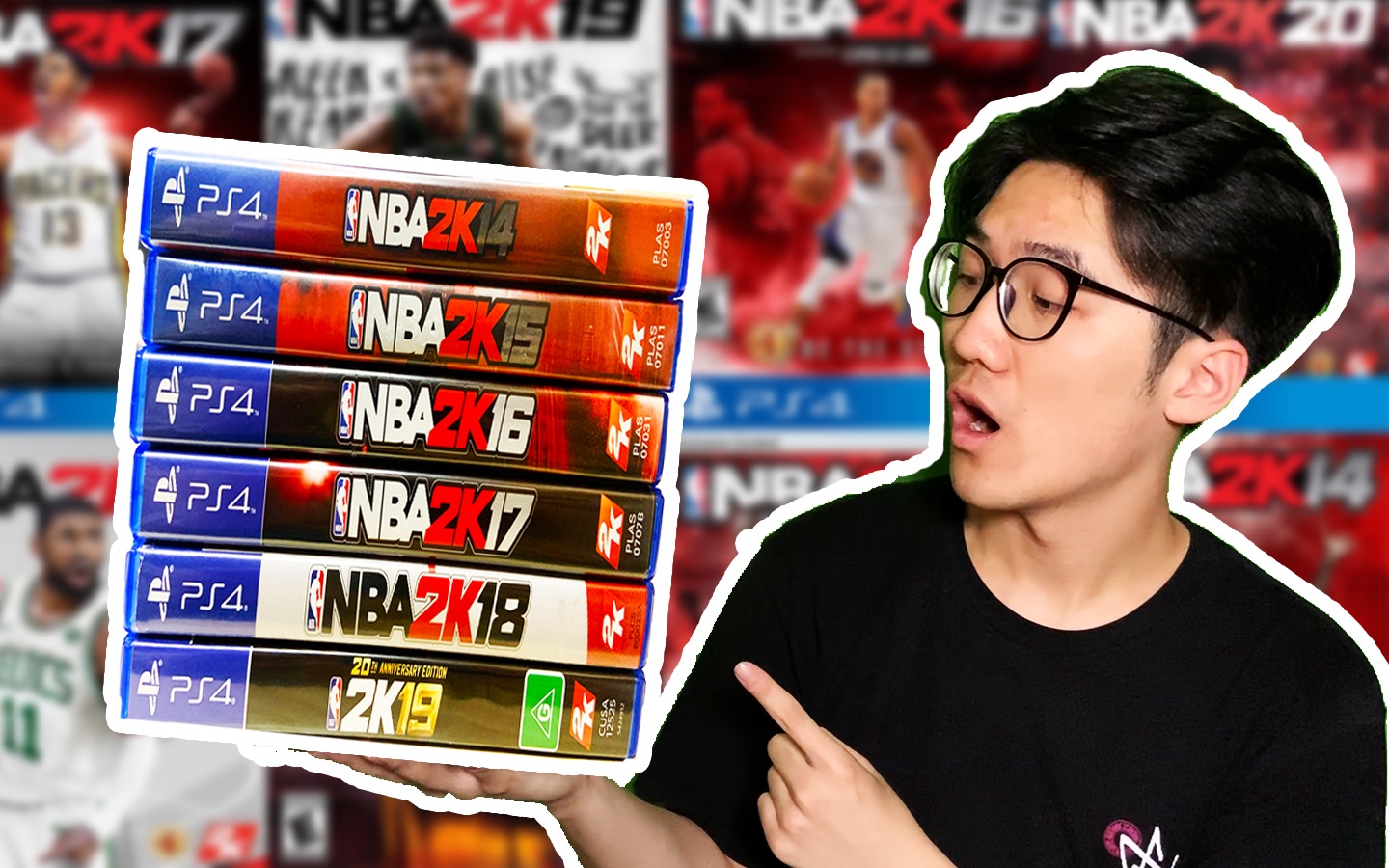 【Allen0】一口气玩所有的NBA2K次世代游戏 - NBA2K14-NBA2K20