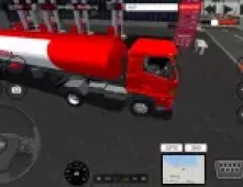 驾驶模拟:燃料箱拖车卡车模拟器,重型汽油货物运输