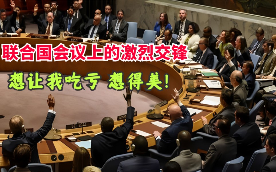 联合国会议上的短暂激烈交锋!怒怼西方国家, 大国外交官就是猛,反击...