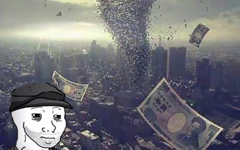 经济发达,可那是泡沫经济