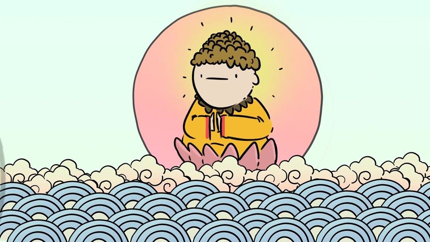 绘神志:用动画讲述中国古代神话故事,盘古开天辟地