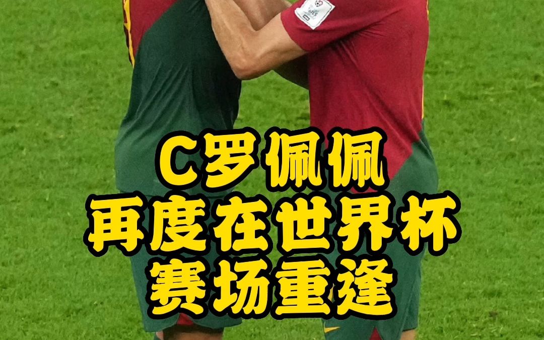 二十年战友C罗佩佩,世界杯淘汰赛见!