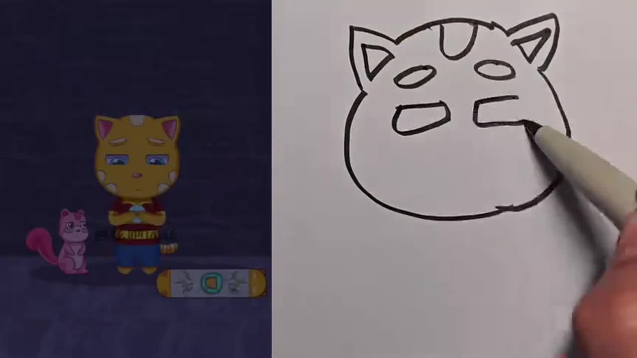 儿童简笔画:可爱的小玩具