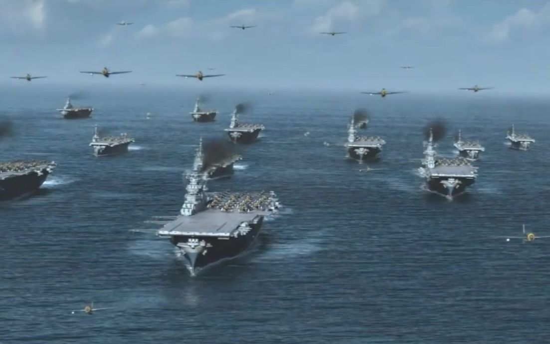 【战舰世界】心机鸟、教学-第三期“中途岛”,实时解说实战中操作的...