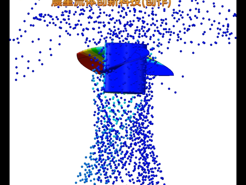 泵体叶轮设计流体仿真分析动画