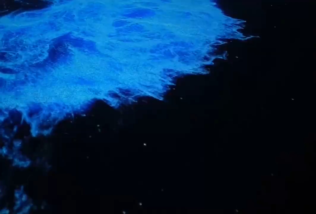 沉浸式投影海浪