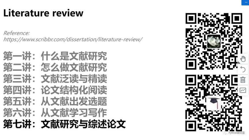 文献研究第七讲 文献研究与文献综述I