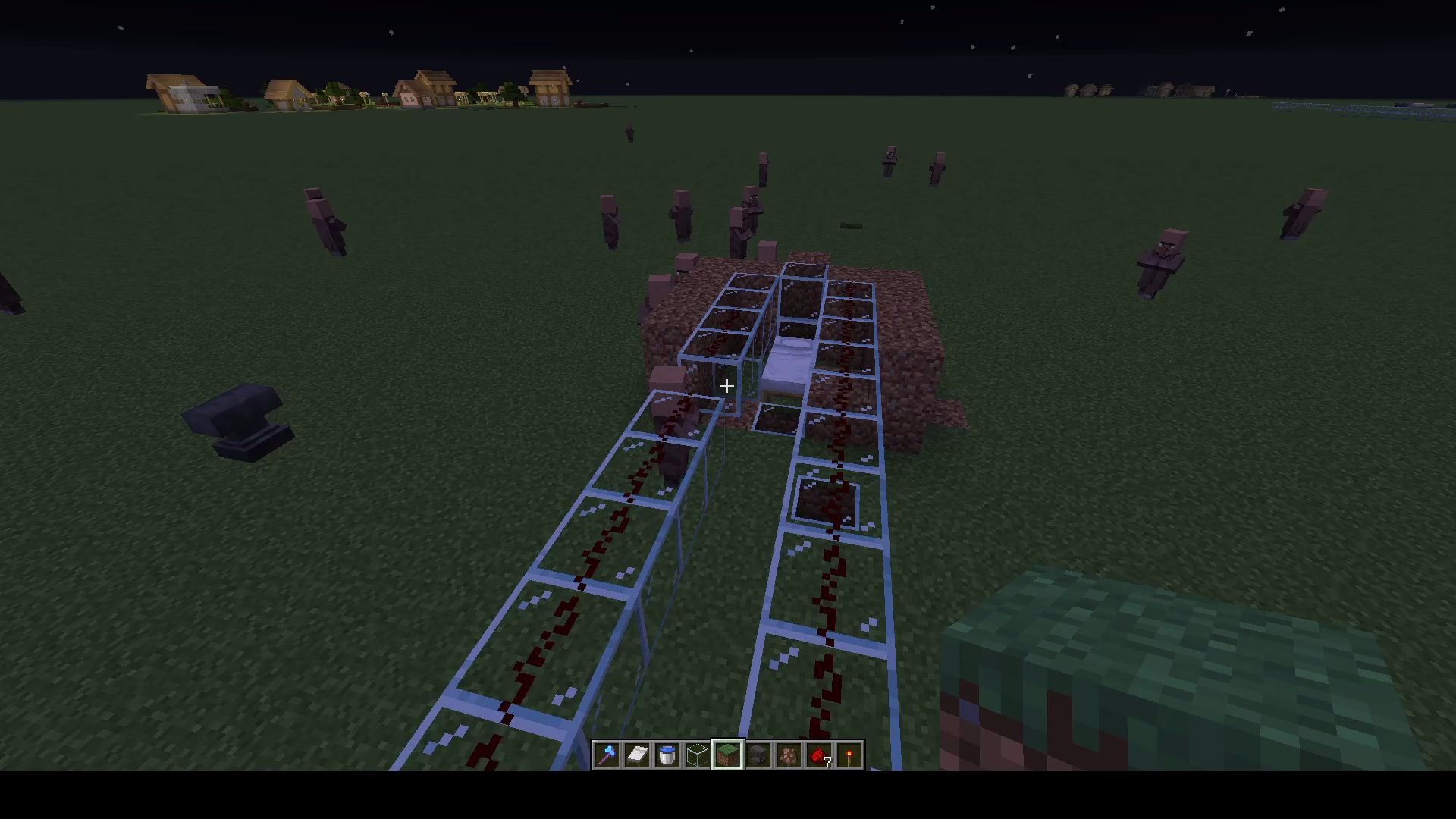 蜗牛解说:我的世界1.15.2(村民床的绑定距离)