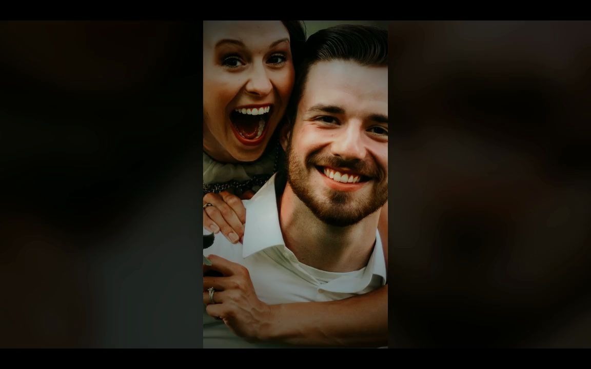 垂直的社交媒体照片展示动画AE模板