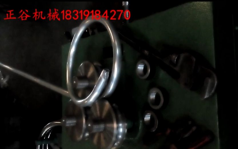 25铝管连续弯圆视频 一次性弯圆机 三辊传动滚圆机 平台电动弯管机 ...