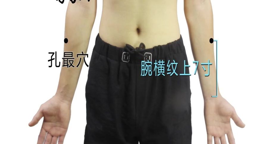 脉络-中医艾灸针灸取穴 孔最穴