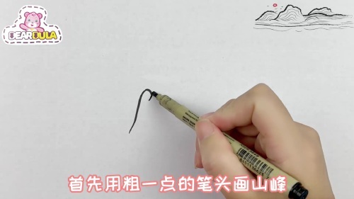 绘画入门教程推荐,绘画一幅非常简单的风景画吧