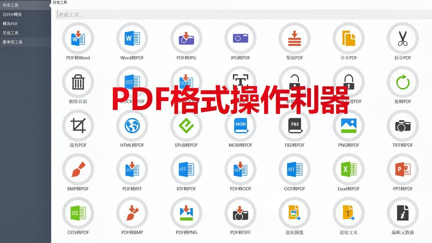 PDF文件操作利器