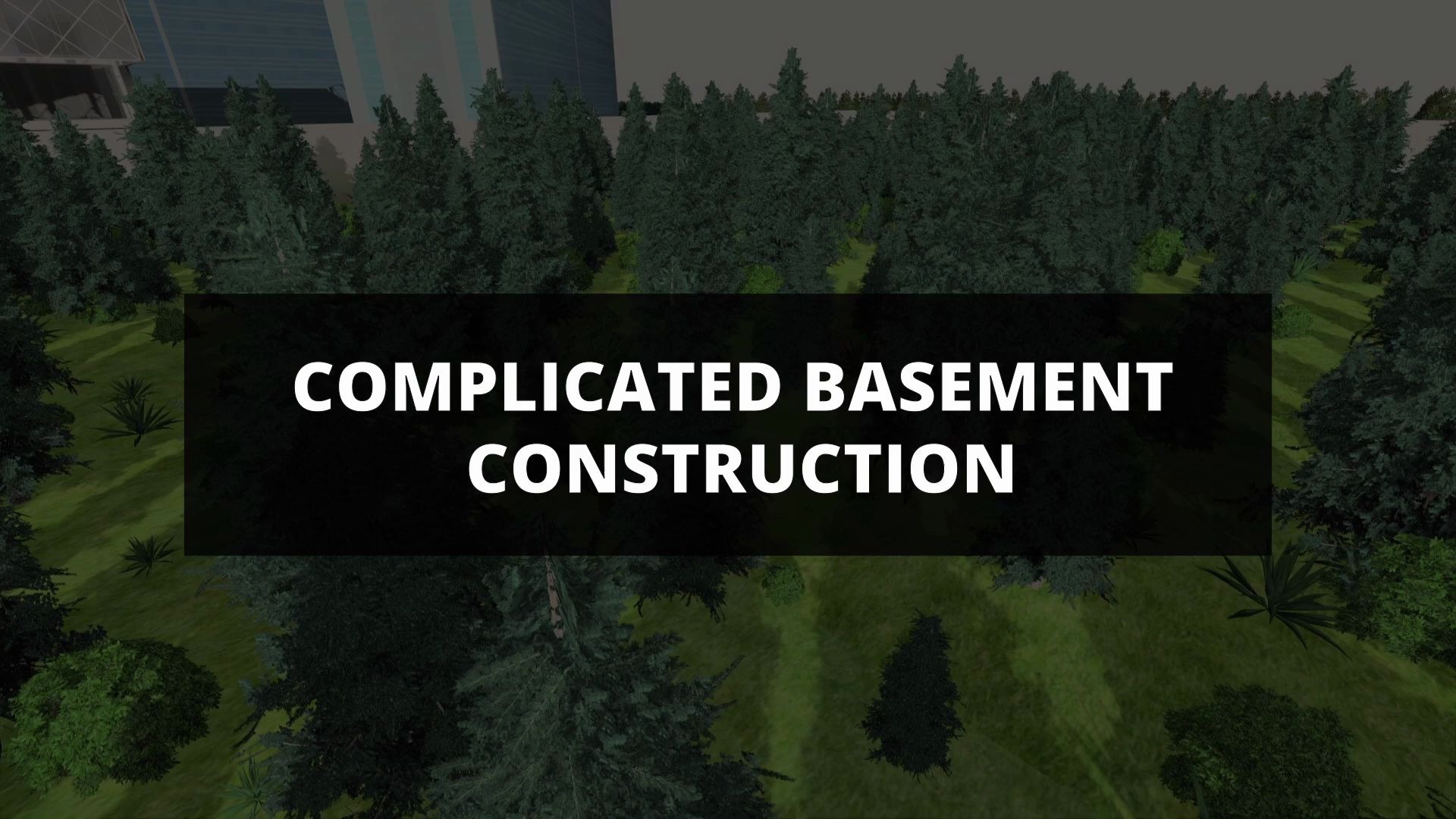 复杂基础施工模拟动画