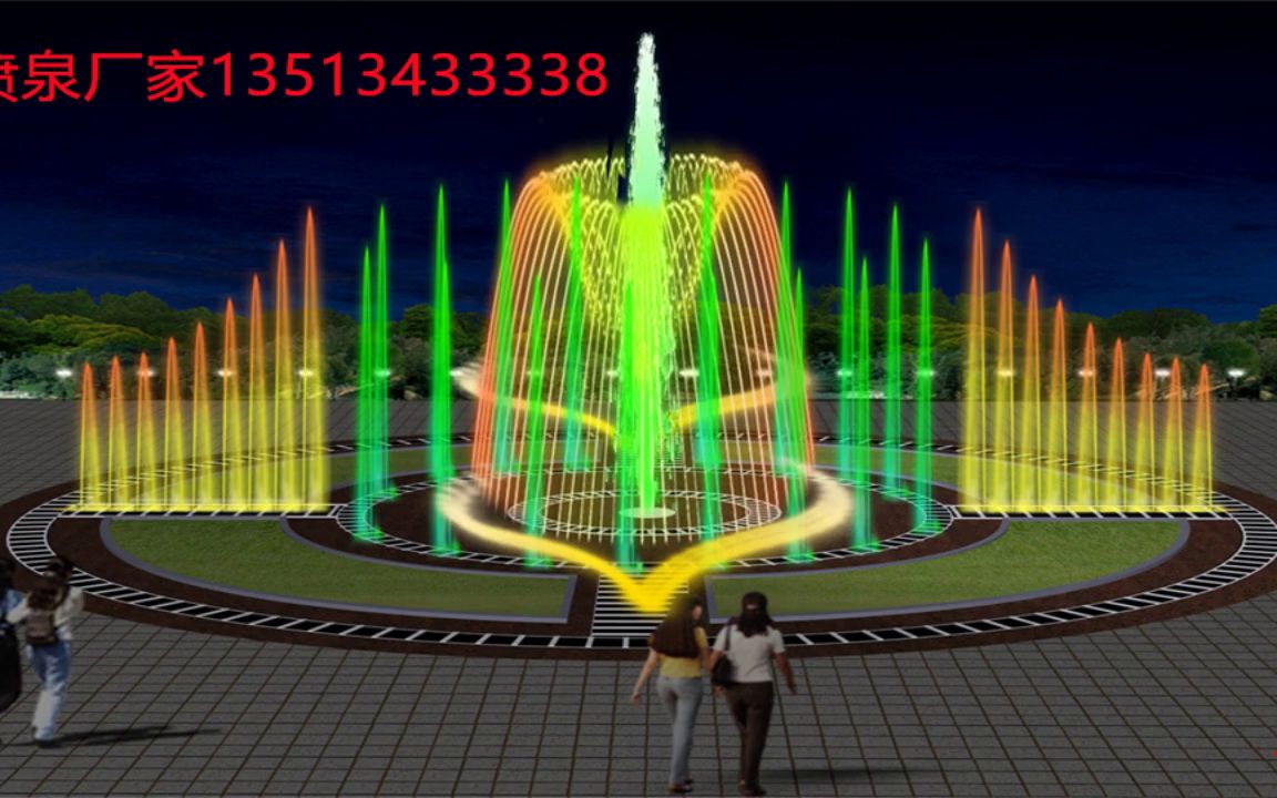 陕西喷泉控制系统制作 呐喊喷泉设备 园林喷泉设计 常州喷泉厂家