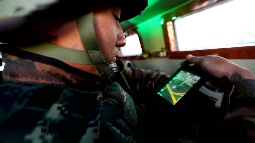 反恐作战迈入信息化 武警高科技装备罕见曝光