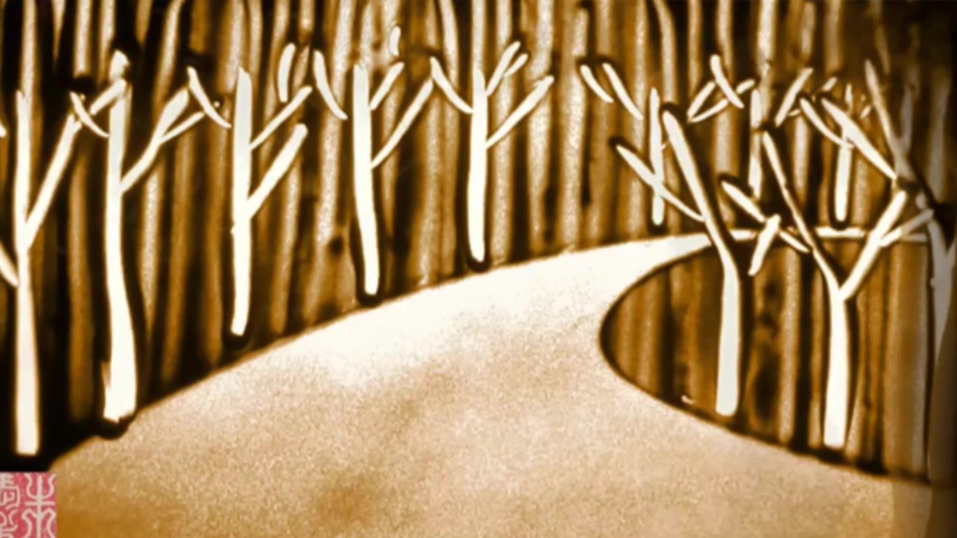 一幅沙画为你讲述中医和杏林的故事【中医药文化】-6