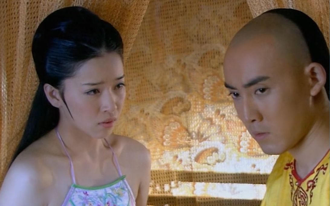 新还珠格格：阚清子版欣荣，被老嬷嬷教导如何撩人，永琪不为所动