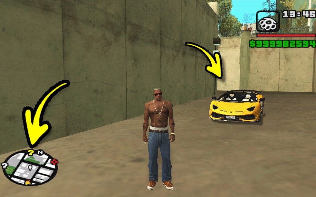 GTA 圣安地列斯中的兰博基尼秘密汽车位置(隐藏地点)_单机游戏热门...