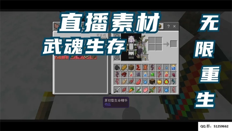 直播素材,我的世界,武魂传说
