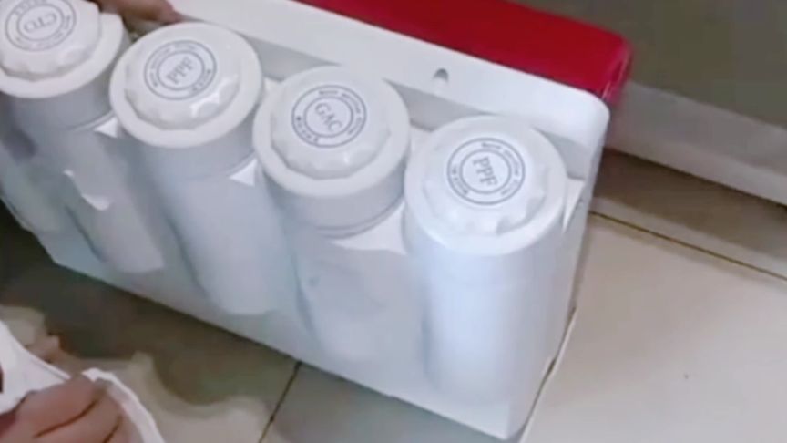 海尔施特劳斯五罐系列300P1(H)滤芯更换视频,大家关注一下