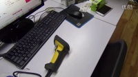 民德MD6500工业级二维影像式条码扫描器实际操作测试视频