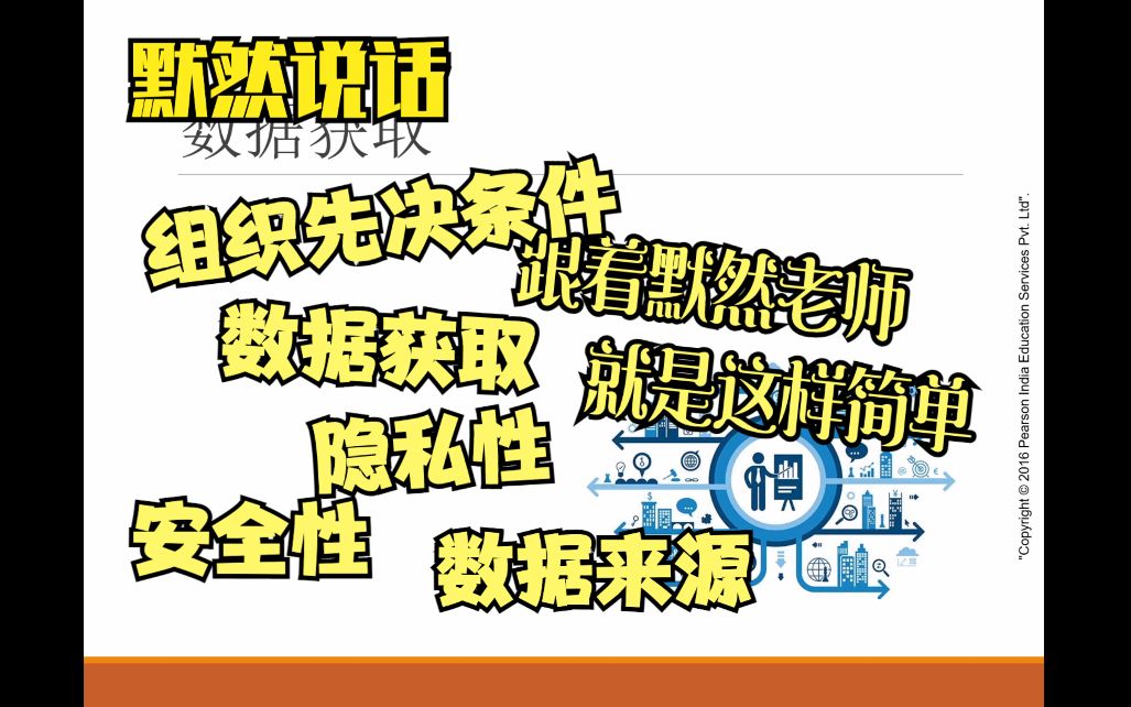 默然说话-大数据导论-12-大数据采用及规则考虑-组织先决条件-数据...