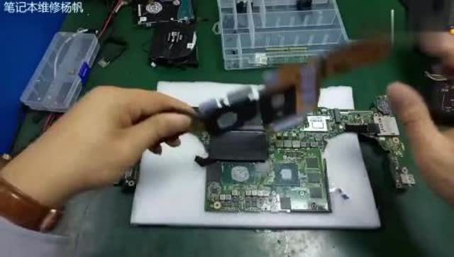 粉丝寄修的华硕笔记本不开,维修成本.