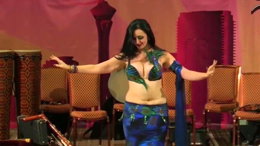 全球顶级肚皮舞者,埃及女神Shahrazad,超强控肚力