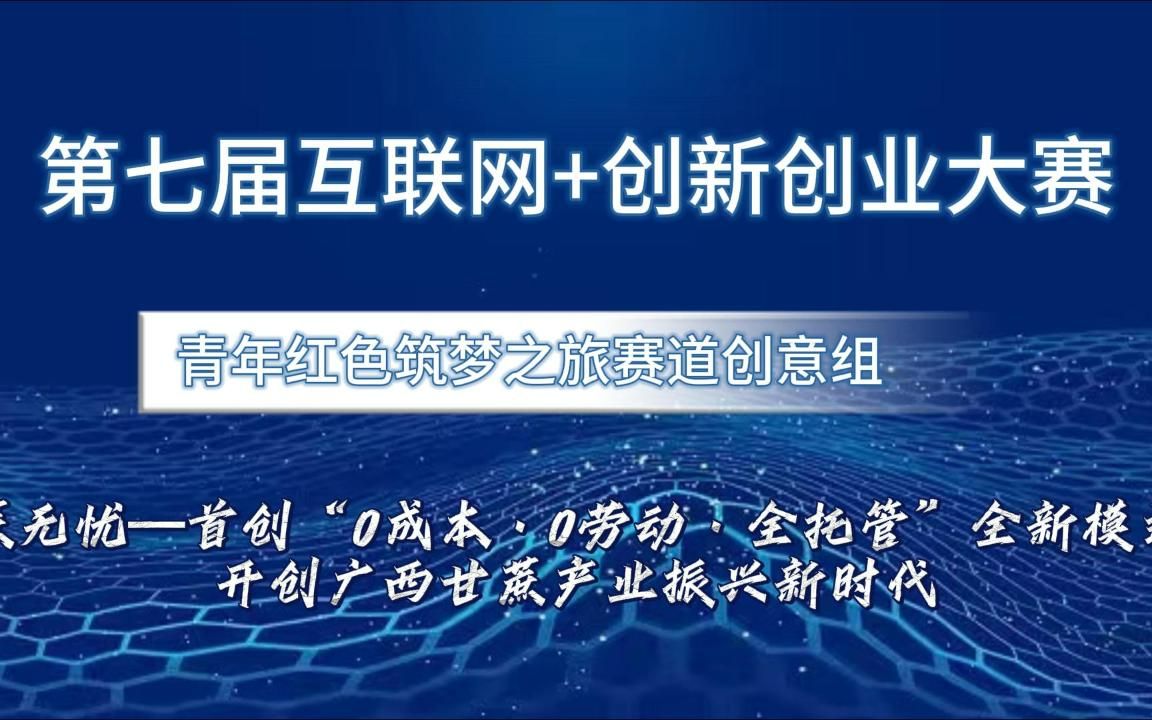 互联网+创新创业大赛国赛案例分享!本期为青年红色筑梦之旅赛道创意...