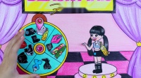 趣味定格动画:小美进行服装大挑战,真是太有趣了