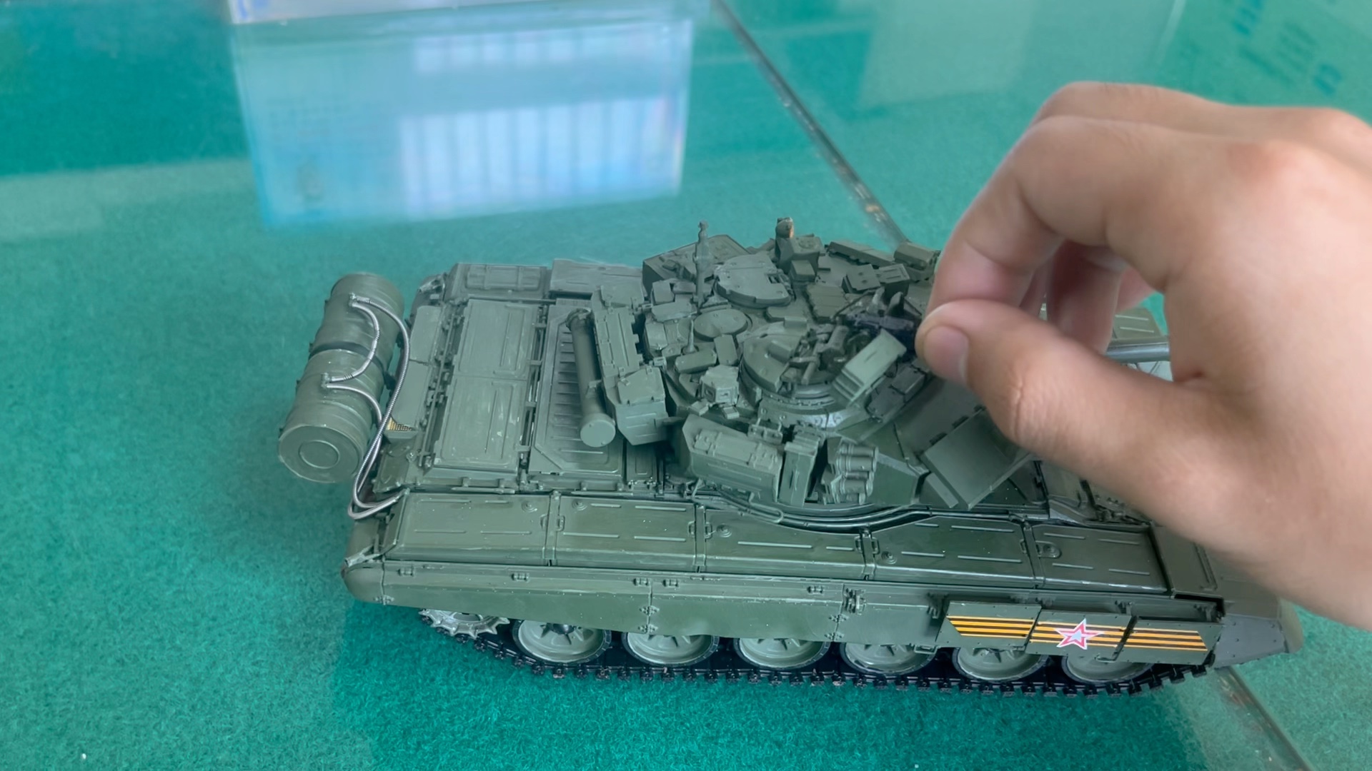 麦田T90A全内构坦克模型