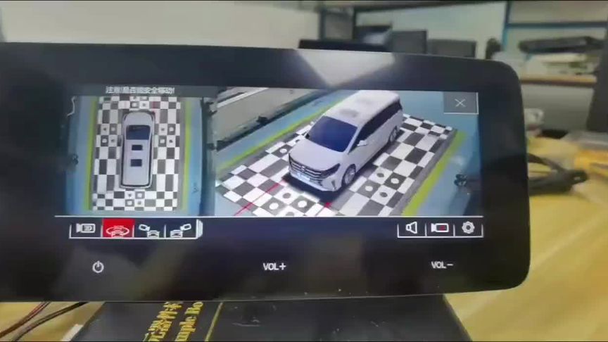 21款传祺M6 Pro360全景影像解码一体机行车记录效果分享