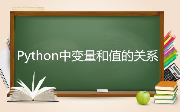 027-Python中变量和值的关系