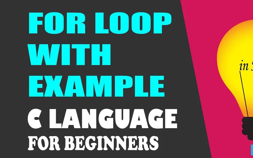 For Loop in C用印地语编程Bug编程