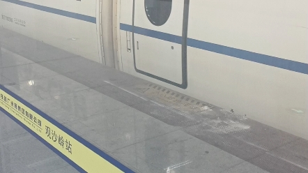 CRH3C-3025担当G6543次列车(益阳南-长沙)观沙岭站进站