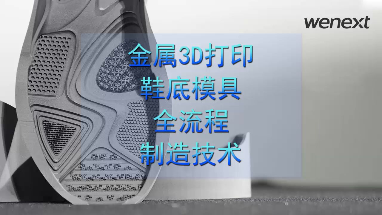 采用金属3D打印制造鞋模