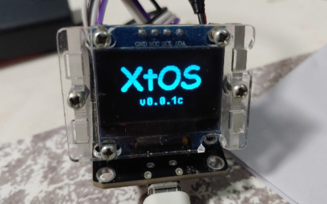 【ESP8266】XtOS v0.0.1c部分演示