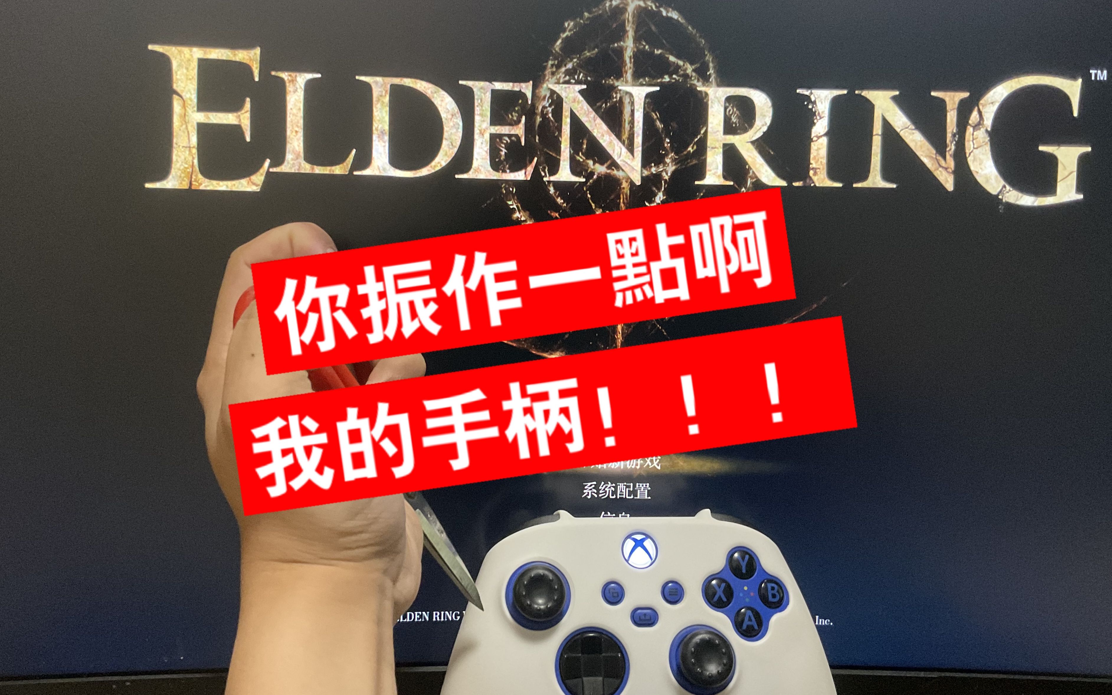 艾尔登法环(老头环)pc端手柄无法正常识别问题