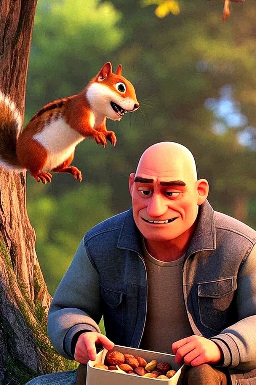 熊出没动漫,强哥追求宁静,动物们却偏来打扰