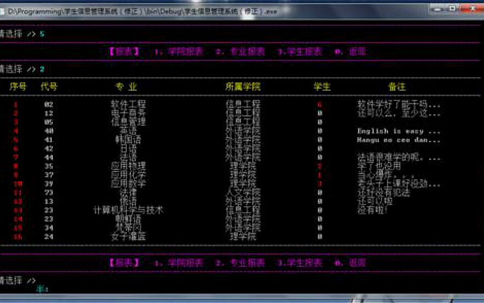 C/C++项目教程:学生信息管理系统,大学里老师布置的作业你会做吗?...