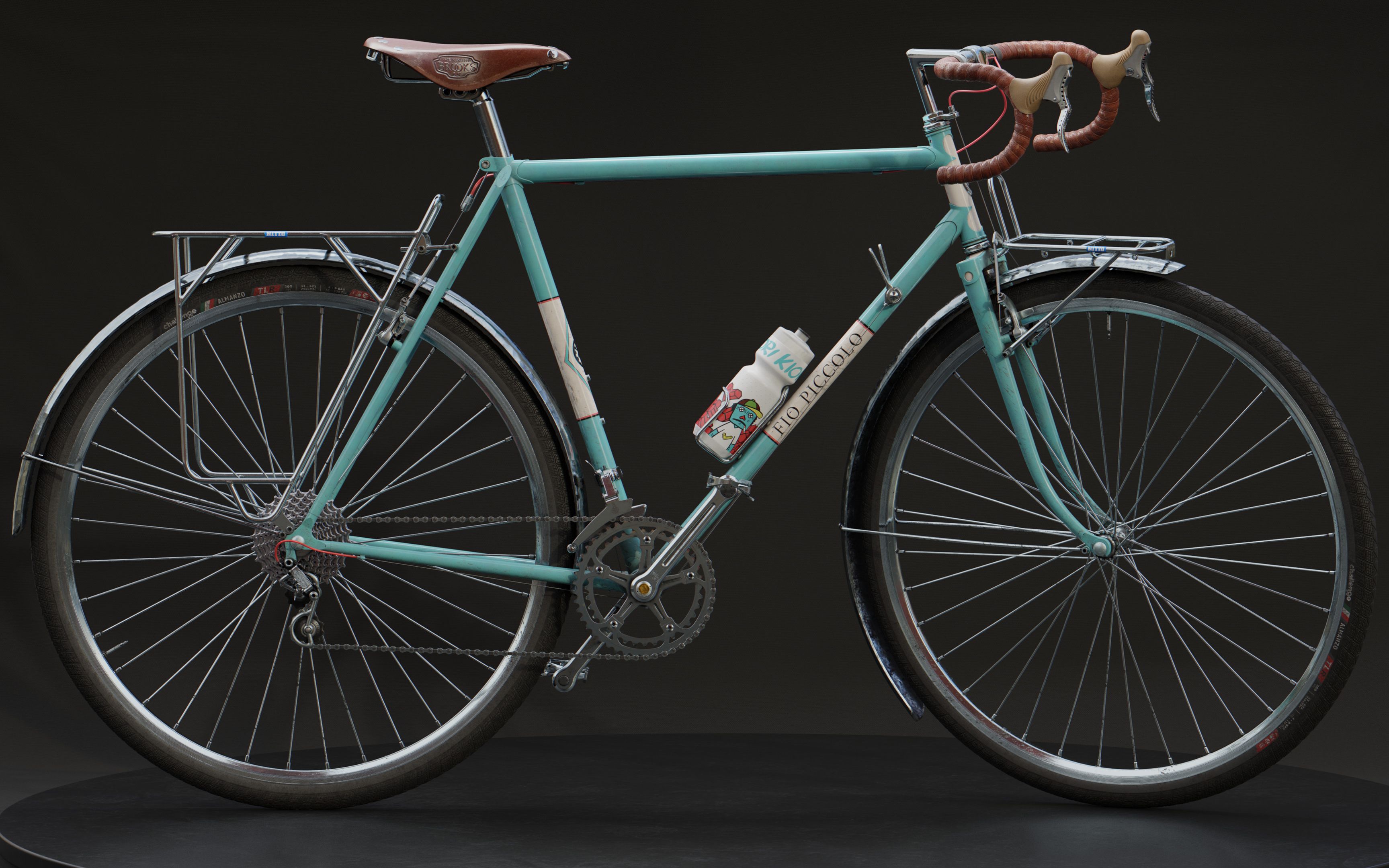 《3DMAX建模》来个简单的话术吧,单车模型制作教程