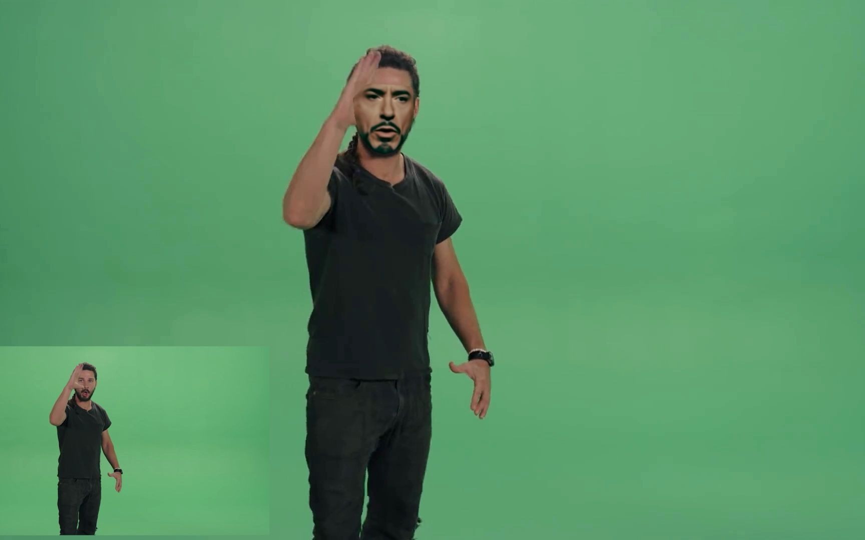 deepfacelab半成品-训练3小时