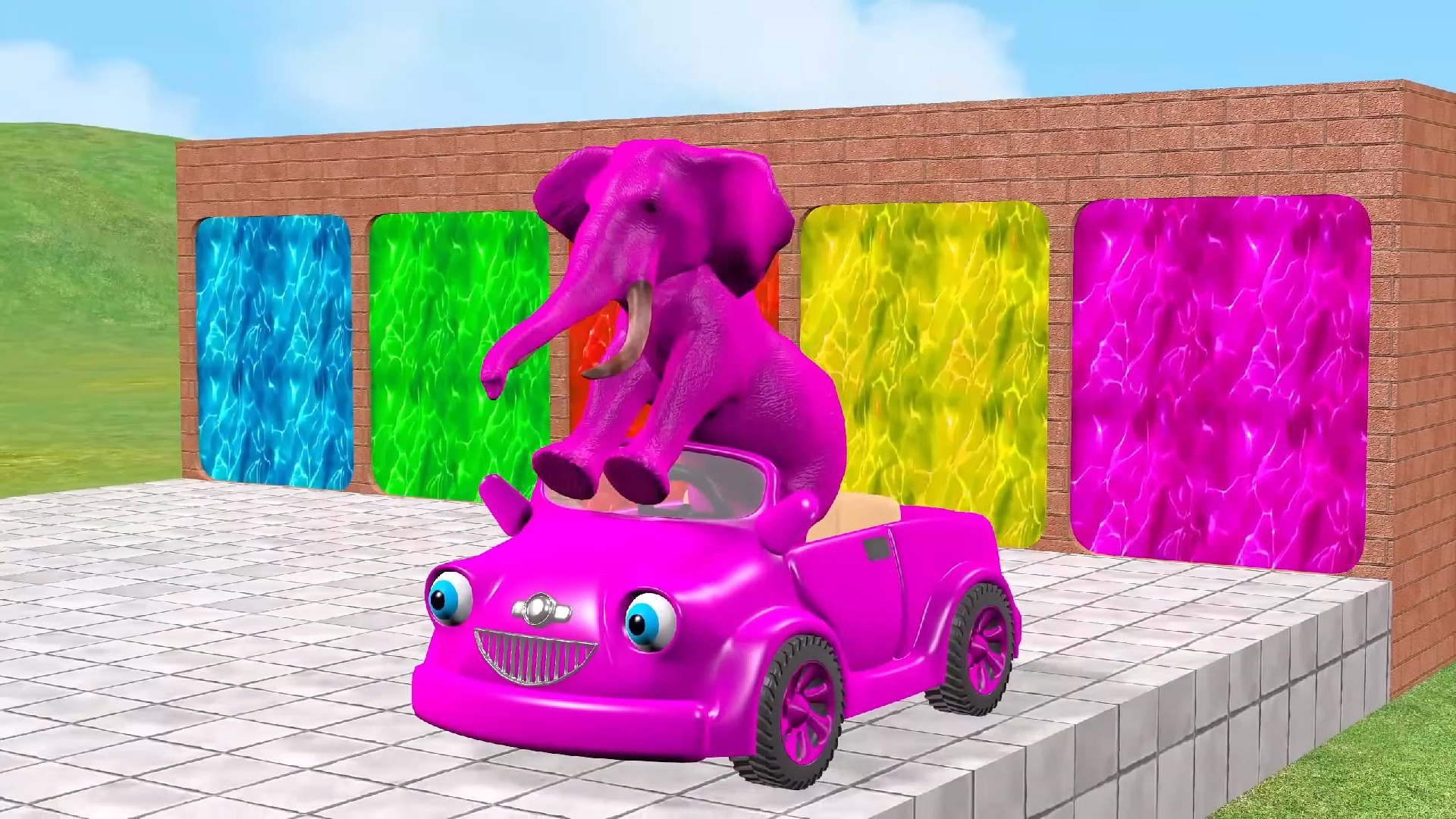 贝乐虎儿歌英语启蒙早教益智动画亲子互动学颜色与认知 #早教动画 #...