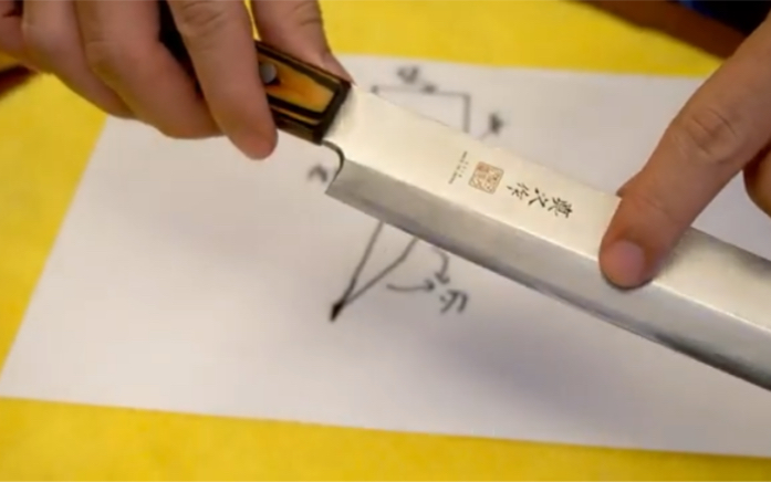 如何磨单刃刀 ? 出刃 柳刃 磨刀教学 。新手磨刀