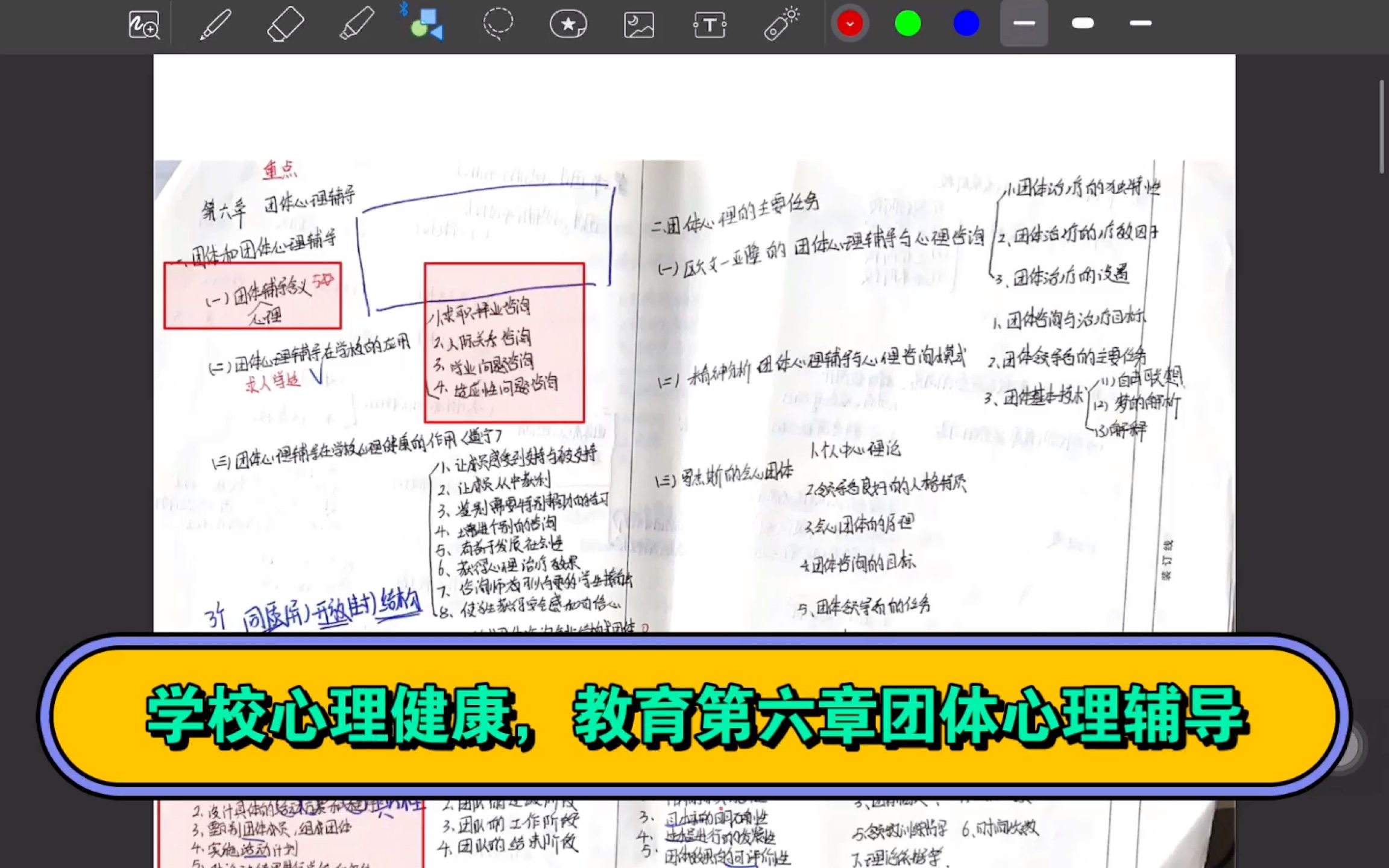 学校心理健康教育-6团体心理辅导