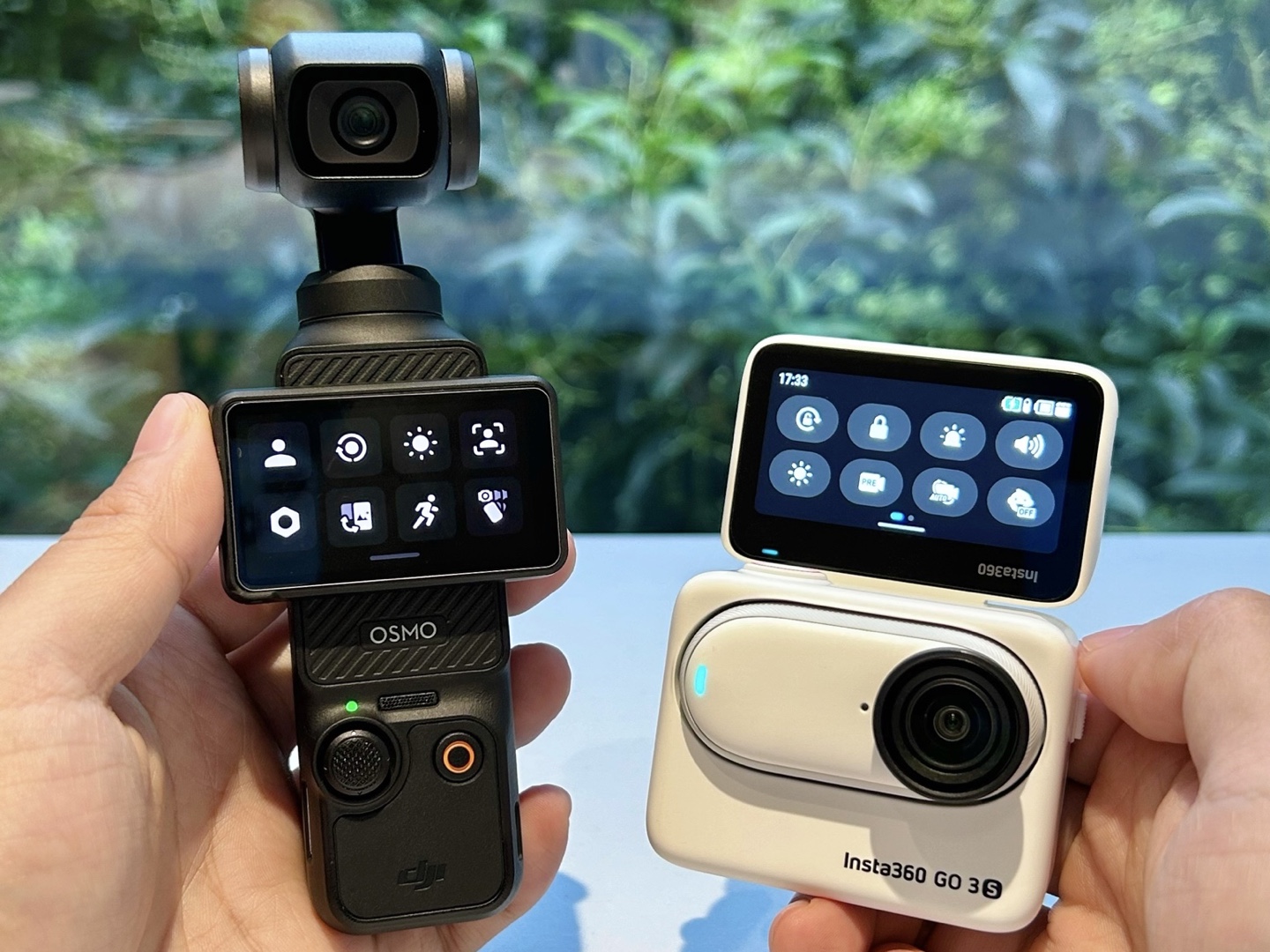 旅游归来,分享下Pocket3和影石go3s的使用感受