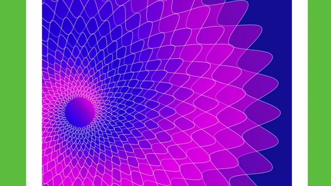 CDR打造波浪创意底纹效果